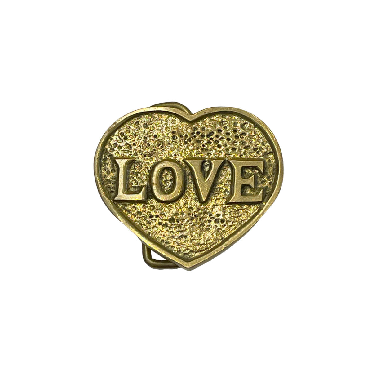 Vintage LOVE Heart Belt Buckle | Buckle ONLY – Ige Design