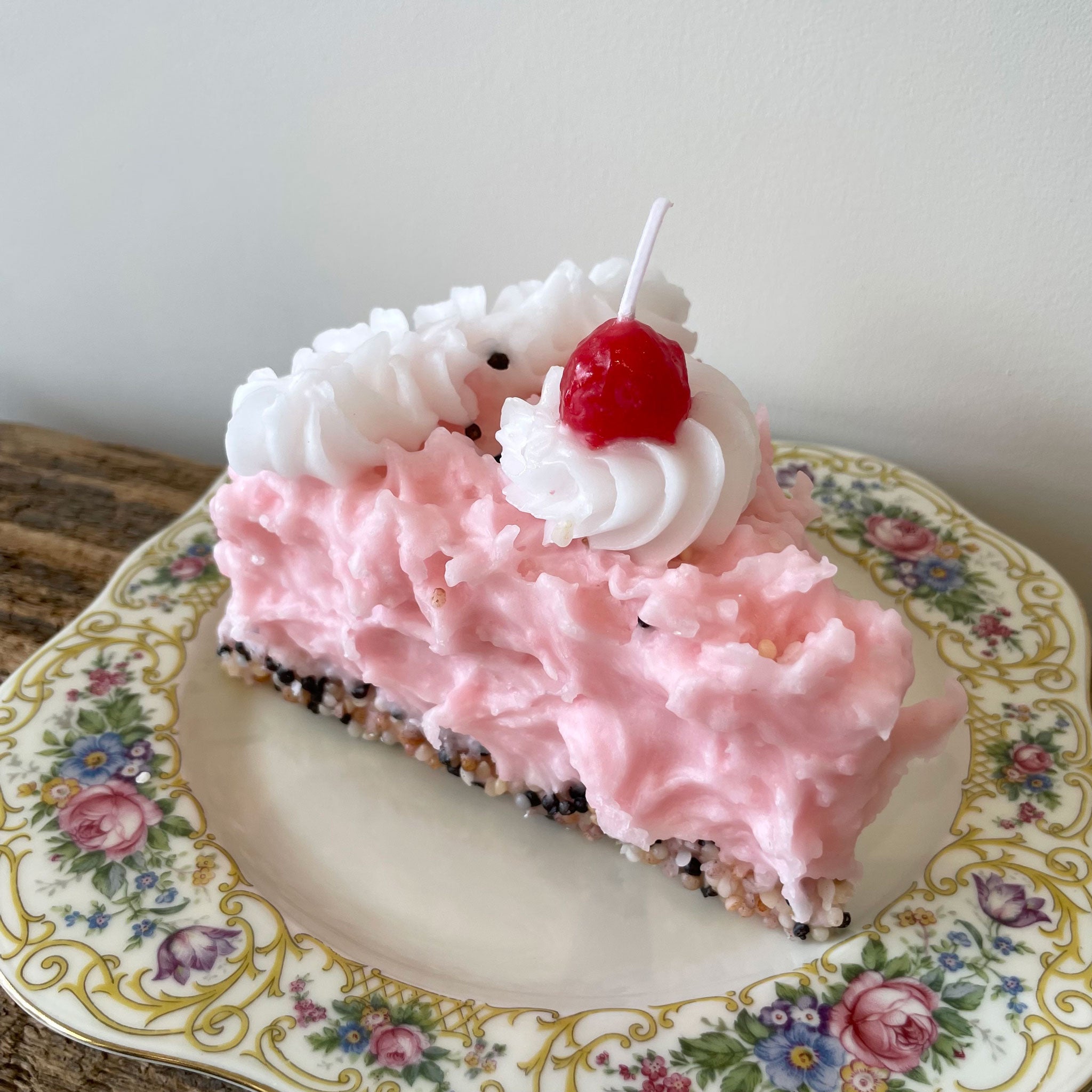 Rosa Sliced Cake Candle | Italy – Ige Design